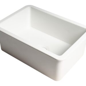 ALFI brand ABF2718UD-W Kitchen Sink, White