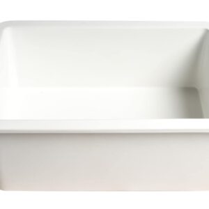 ALFI brand ABF2718UD-W Kitchen Sink, White