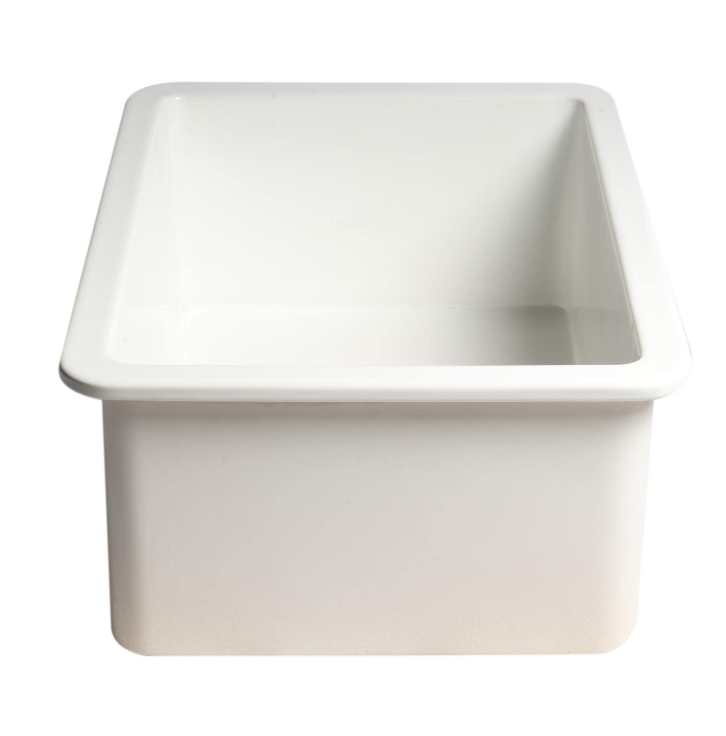 ALFI brand ABF2718UD-W Kitchen Sink, White