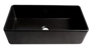 alfi brand abf3618-bm kitchen sink, black matte