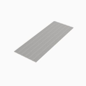 mayton, 0.75-inch heavy duty vertical mattress support wooden bunkie board/bed slats with cover, twin, grey