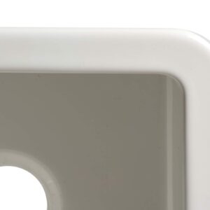 ALFI brand ABF1818S-W Kitchen Sink, White