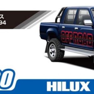 Aoshima Toyota LN107 Hilux Pickup Double Cab 4WD ’94 1:24 Scale Model Kit