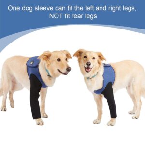 Dog Recovery Suit, Cone Collar Alternative, Abrasion Resistant Dog Recovery Sleeve, Washable 2.5mm Thick and Waterproof, Pet Wounds Prevent Licking, Bite, Keep Dry (XL)