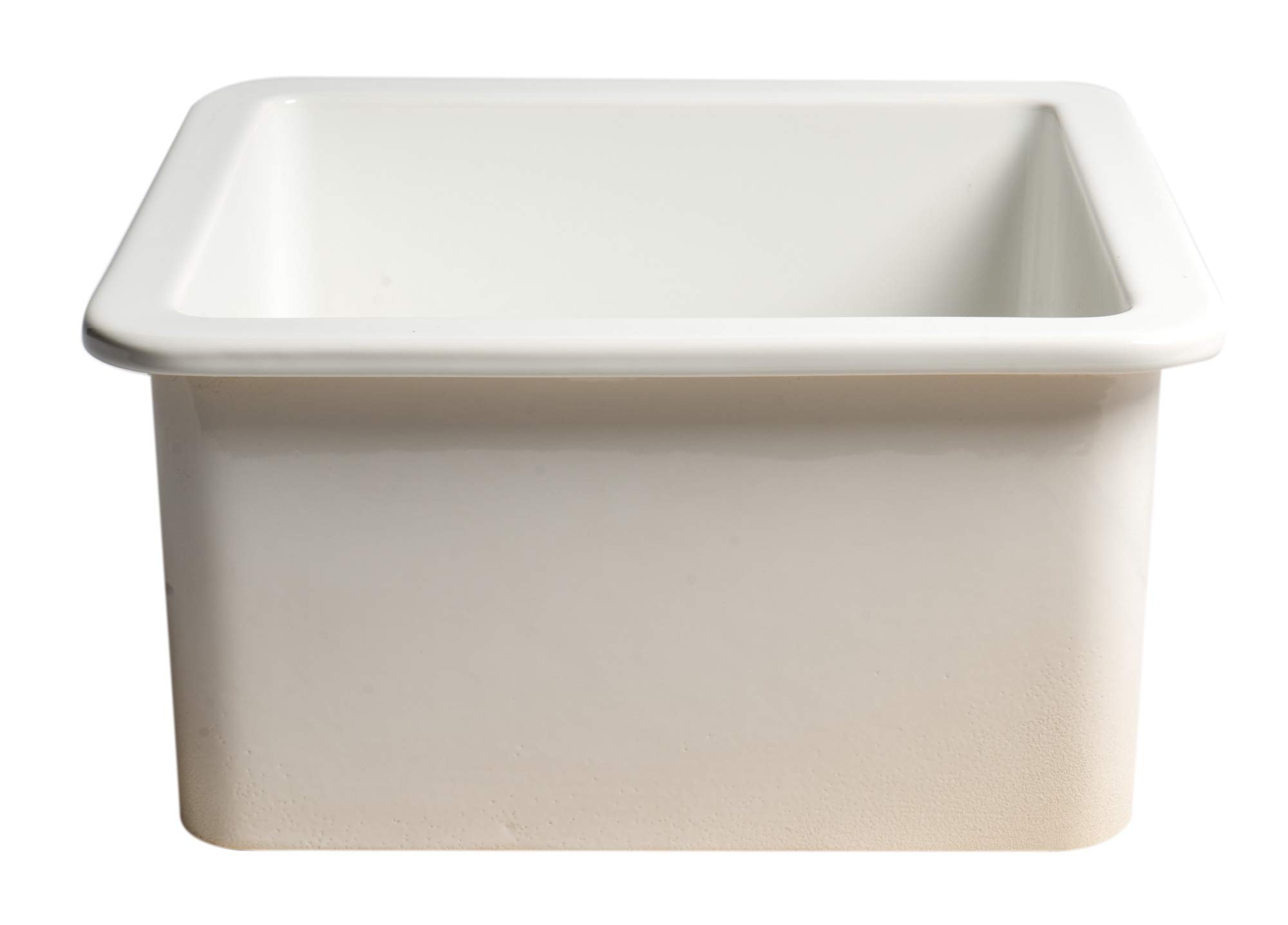 ALFI brand ABF1818S-W Kitchen Sink, White