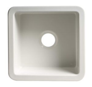 alfi brand abf1818s-w kitchen sink, white