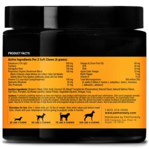 PetHonesty Allergy Support + Hip & Joint Health Soft Chew Bundle - Skin & Seasonal Pollen Allergies - Itch Relief for Dogs - Joint Support, Chondroitin, MSM, Turmeric, Pet Joint Pain Relief Vitamin