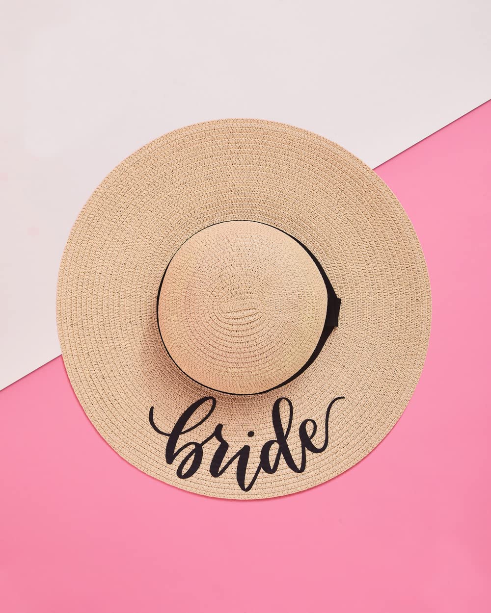 xo, Fetti Bachelorette Party Decorations Tan Bride Sun Hat | Neutrals Bridal Shower Gift, Bridesmaid Favors, Bride to Be