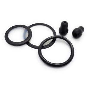 adult + pediatric diaphragm and adult rim assembly. replacement for cardiology iii (3) + 2 extra ear pieces. compatible with littmann and other stethoscopes