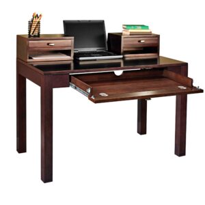 Epoch Design Pacifica Reversible L Shaped Corner Desk with Keyboard Tray and Storage Drawers, Computer Desk for Home Office or Study