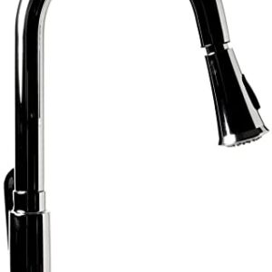 ALFI brand ABKF3480-PC Kitchen Faucet, 15.25"H, Polished Chrome