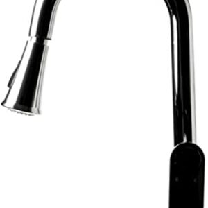 ALFI brand ABKF3480-PC Kitchen Faucet, 15.25"H, Polished Chrome