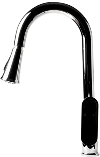 ALFI brand ABKF3480-PC Kitchen Faucet, 15.25"H, Polished Chrome