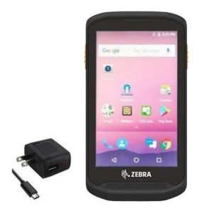 zebra tc20 scanner, android, 2d/1d barcode reader (charger included) (renewed)