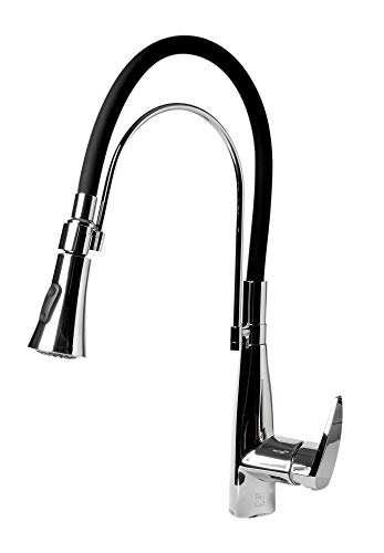 ALFI brand ABKF3001-PC Kitchen Faucet, 20.4"H, Polished Chrome