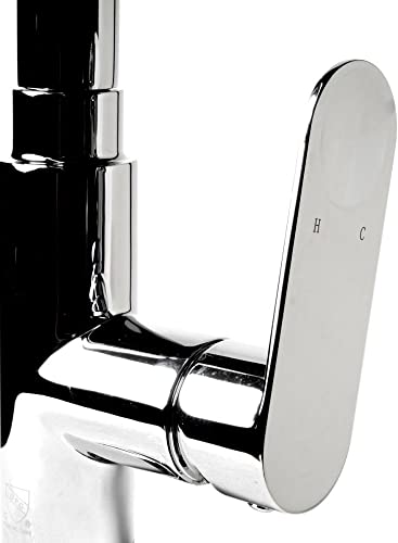 ALFI brand ABKF3480-PC Kitchen Faucet, 15.25"H, Polished Chrome