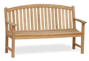 douglas nance monaco 5' teak bench