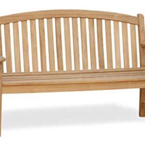 Douglas Nance Monaco 5' Teak Bench