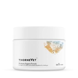 thornevet probiotic support formula – gastrointestinal support for dogs, cats & horses 60 soft chews