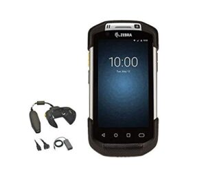 zebra tc70x rugged scanner, android, 2d/1d barcode reader, charger included (not compatible with walmart software)