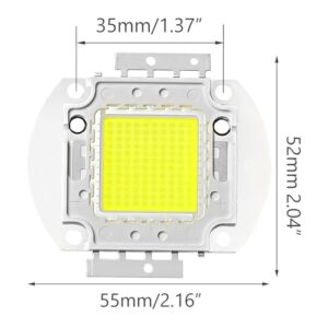 200W 6500K Cold White Led SMD COB Integrated Light Source, Led Beads, Led Chip, Led Lamp Bulb for LED Stage Lights