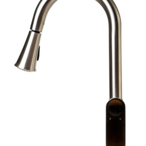 ALFI brand ABKF3480-BN Kitchen Faucet, 15.25"H, Brushed Nickel