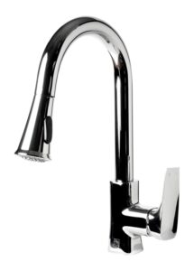 alfi brand abkf3889-pc kitchen faucet, 14.6"h, polished chrome