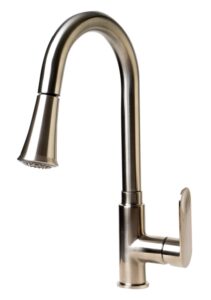 alfi brand abkf3480-bn kitchen faucet, 15.25"h, brushed nickel