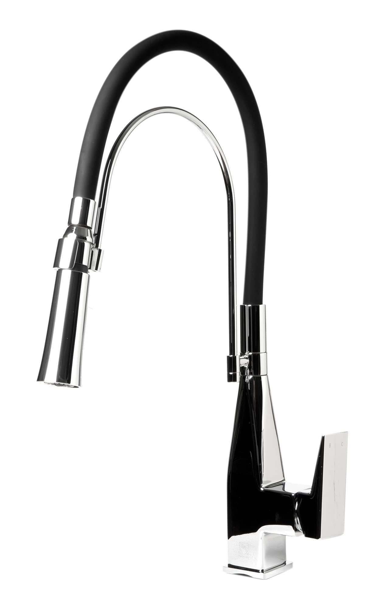 ALFI brand ABKF3023-PC Kitchen Faucet, 20.5"H, Polished Chrome