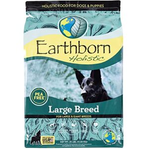 earthborn holistic large breed dry dog food, 25 lb