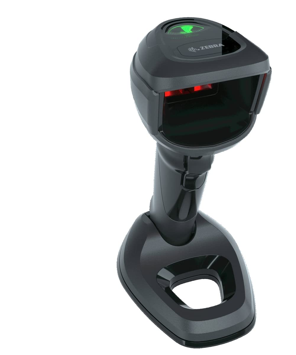 Zebra DS9908 Omni-Directional Presentation Barcode Scanner (2D, 1D, QR Code, Postal and Mobile Phones Barcode), with 7-Foot USB Cable