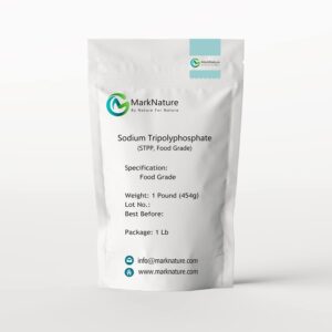 marknature sodium tripolyphosphate,stpp, pentasodium triphosphate,food grade (1 pound)