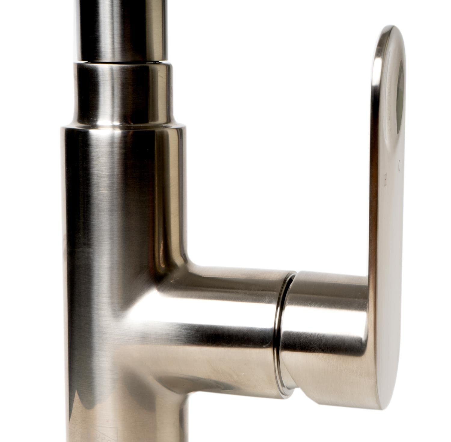 ALFI brand ABKF3480-BN Kitchen Faucet, 15.25"H, Brushed Nickel