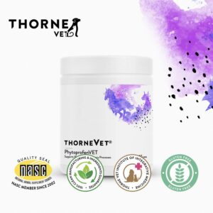 ThorneVet PhytoprofenVET – Inflammatory Support for Dogs, Cats & Horses, 60 Soft Chews