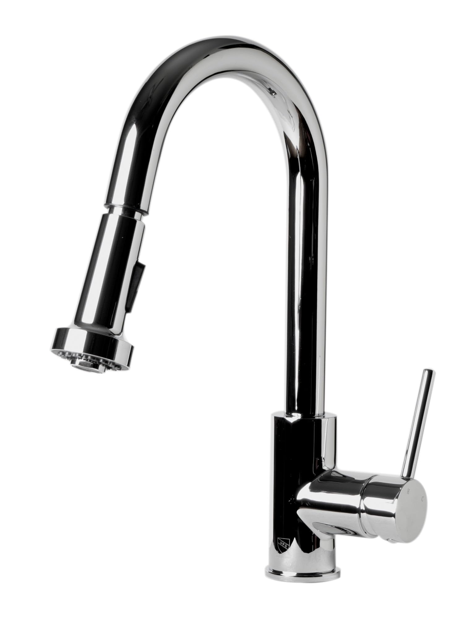 ALFI brand ABKF3262-PC Kitchen Faucet, 14.9"H, Polished Chrome