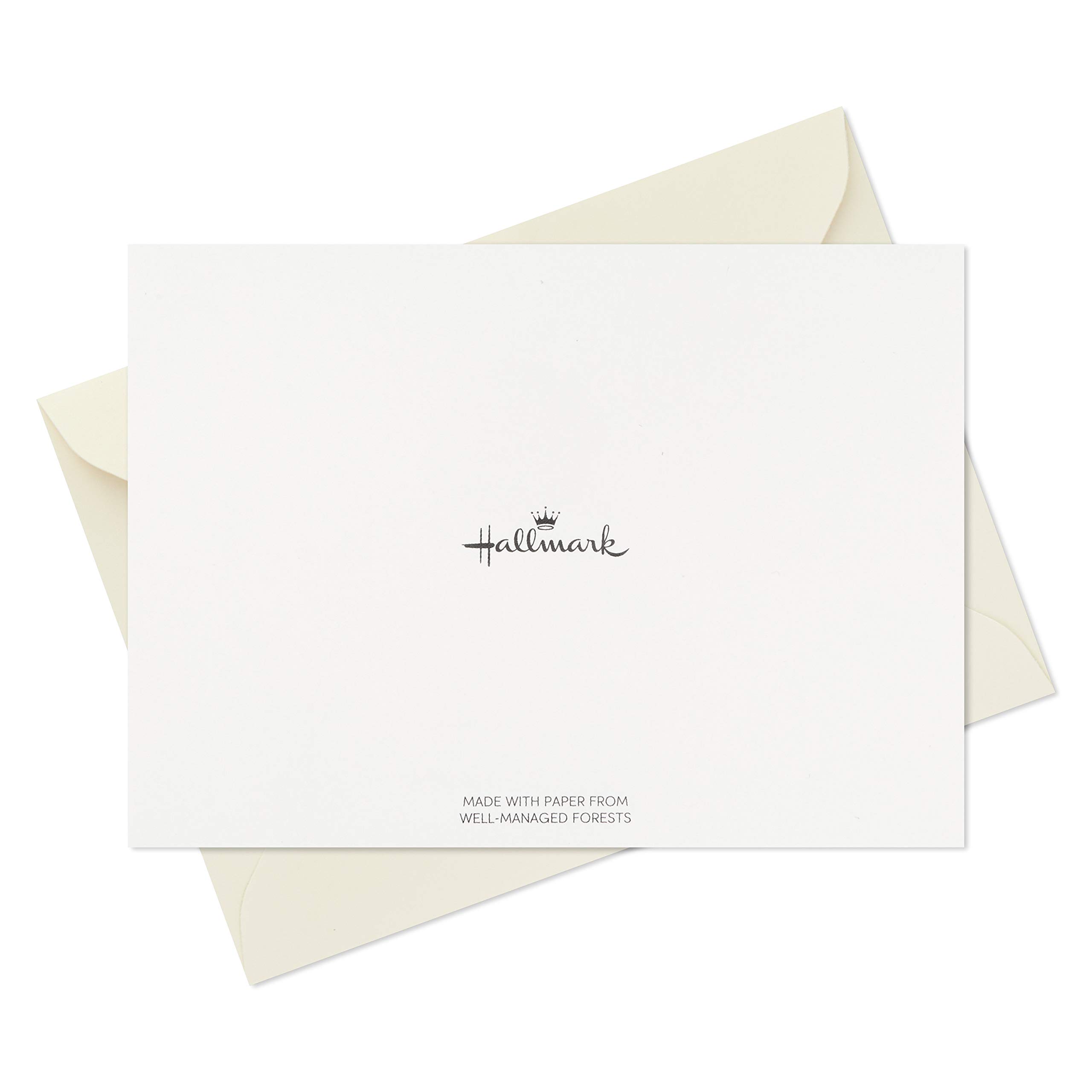 Hallmark Pack of 100 Wedding Thank You Cards (Happy Couple)