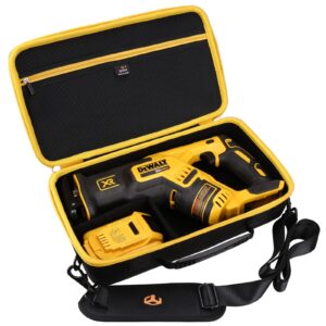 aproca hard travel storage carrying case, for dewalt 20v max xr reciprocating saw(dcs367b)