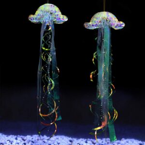 cheerland iridescent jellyfish under the sea little mermaid party decoration party table centerpiece hanging jelly fish decor ocean theme birthday wedding bridal baby shower party supplies