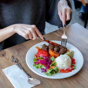 ONEKOO Dinner Spoon, Premium Stainless Steel Dinner Spoons, Handmade, Dishwasher Safe (Silver), Use for Home, Kitchen or Restaurant, or gift for friending