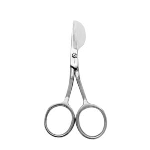 famore mini duckling 4 inch silver applique scissors