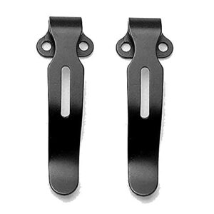 2pcs black deep carry pocket clip for benchmade 535 us