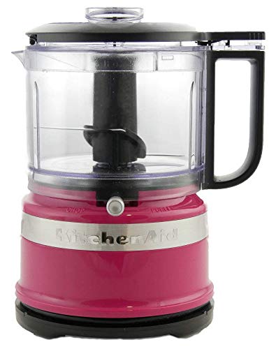 KitchenAid KFC3516CB 3.5 Cup Food Chopper, Cranberry (RENEWED) (CERTIFIED REFURBISHED)