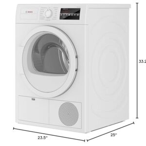 Bosch 300 Series 24-Inch Condensation Dryer - ENERGY STAR - WTG86403UC - White