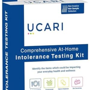 UCARI Sensitivity Test for Humans | Screens for 1500+ Intolerances | Food & Environment Analysis | Non Invasive Home Test Hair Sample Method | Results in 48 Hours | Adults & Kids