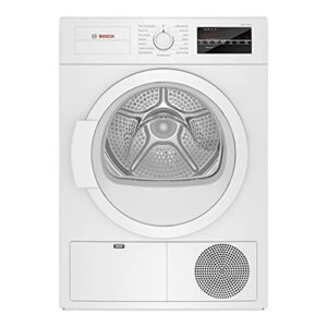 bosch 300 series 24-inch condensation dryer - energy star - wtg86403uc - white