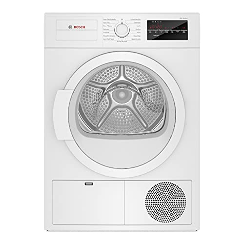 Bosch 300 Series 24-Inch Condensation Dryer - ENERGY STAR - WTG86403UC - White