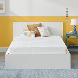 simmons - gel memory foam mattress - 7 inch, full size, firm feel, motion isolating, moisture wicking cover, certipur-us certified, 100-night trial