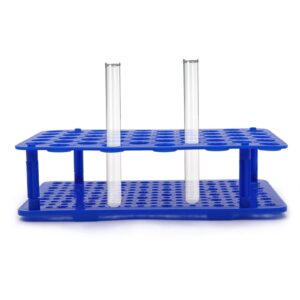 3pcs Plastic Test Tube Rack Holder for 10ml/15ml Centrifuge Tubes, 50 Holes Detachable Centrifuge Tube Rack for Lab