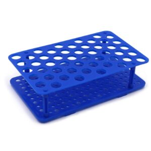 3pcs Plastic Test Tube Rack Holder for 10ml/15ml Centrifuge Tubes, 50 Holes Detachable Centrifuge Tube Rack for Lab