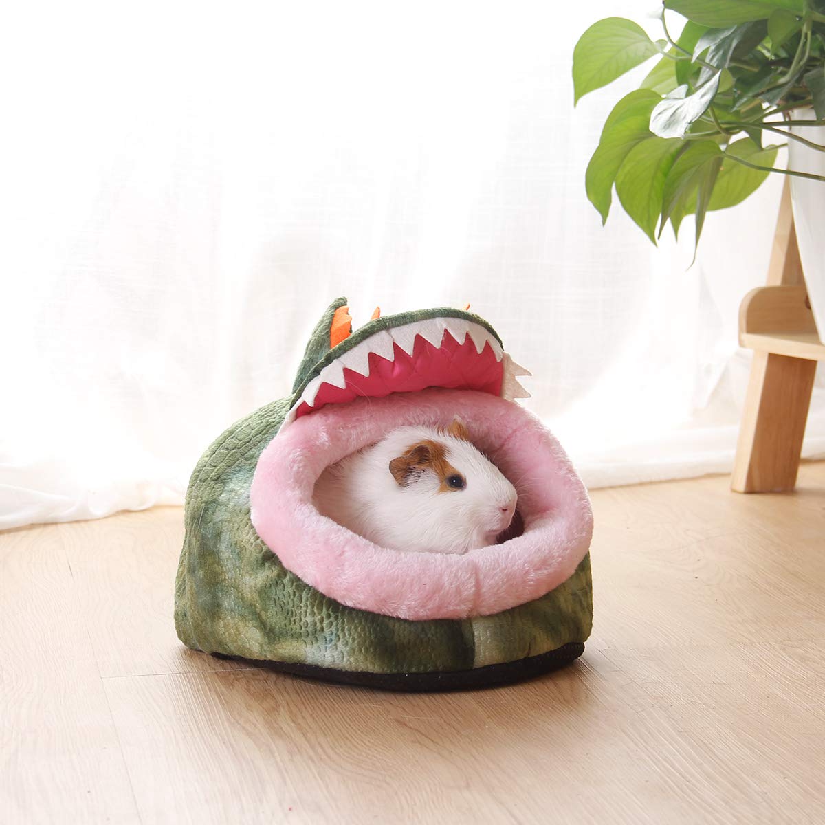 LEFTSTARER Guinea Pig Rat Bed and Hideout for Ferret Hedgehog Sleep and Hide, Hamster Small Pet Animals Supplies Toy Cage Accessories Nest